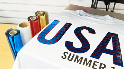 Print Foil T-Shirts 3 Ways