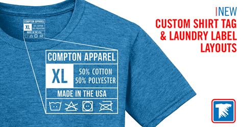 How to Order Shirt Tag Transfers