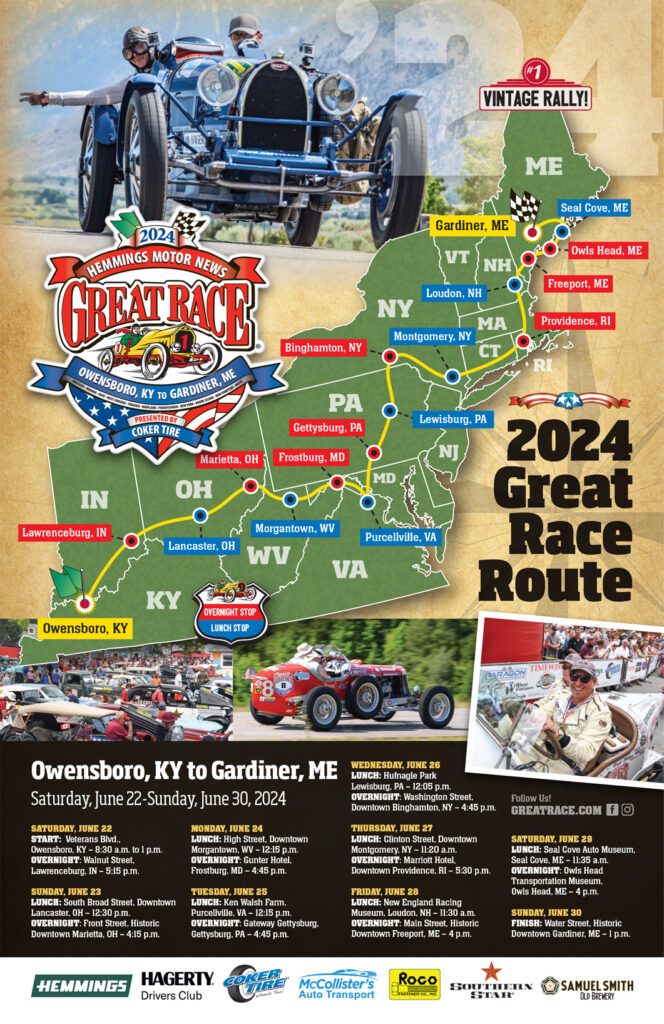 Start of the Great Race 2024 - Ted Stahl's Blog