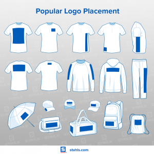 Heat Printing Left Chest Logos