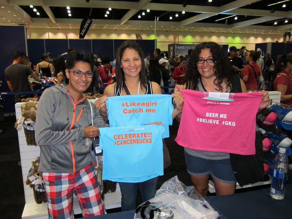 Heat Printing at the ASICS L.A. Marathon