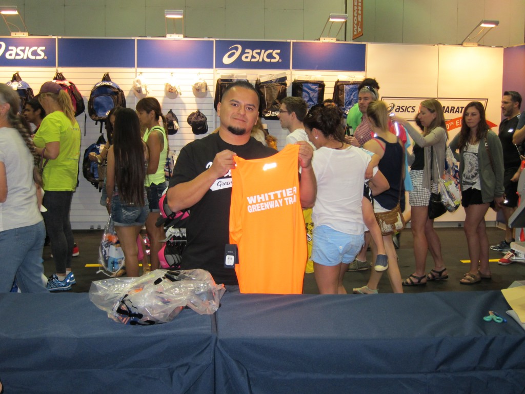 Heat Printing at the ASICS L.A. Marathon